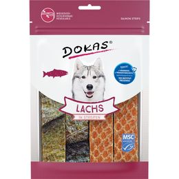 Dokas Hundefutter Lachs in Streifen 100 g
