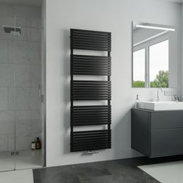 XIMAX Badheizk&ouml;rper 'P2 Slim' mattschwarz 167,5 cm x 60 cm