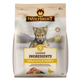 Wolfsblut Hundetrockenfutter 'Wild Duck' Puppy 1 kg