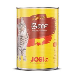 JosiCat Katzenfutter Rind in Jelly 400 g