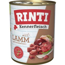 Rinti Hundefutter 'Kennerfleisch' mit Lamm 800 g