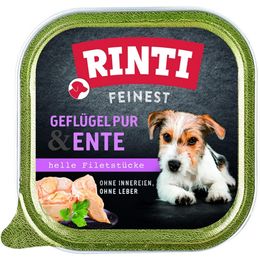 Rinti Hundefutter 'Feinest' Gefl&uuml;gel Pur Ente 150 g