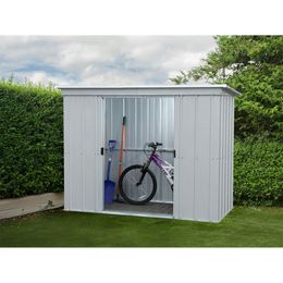 Yardmaster Metallger&auml;tehaus 'Titanium 64PZ' silbergrau 198 x 119 x 174 cm