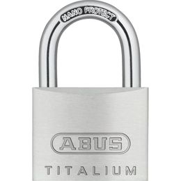 Abus Vorh&auml;ngeschloss '64TI/40 Titalium ' silbern 4 x 6,2 x 1,5 cm