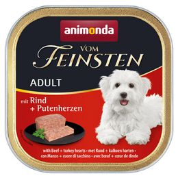 animonda Hundefutter 'Vom Feinsten' Adult Rind & Putenherz 150 g