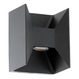 Eglo Au&szlig;enleuchte 'Morino' schwarz 10,5 x 18 x 14 cm