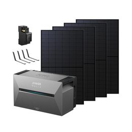 Anker SOLIX Solarmodul-Set 4 x 500 W mit Solarbank 3 'E2700 Pro' Smart Z&auml;hler und Halterung