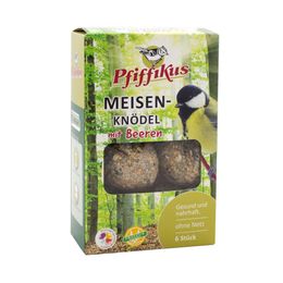 Pfiffikus Meisenkn&ouml;del mit Beeren 6 St&uuml;ck