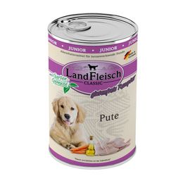 LANDFLEISCH Hundefutter 'Classic' Junior Pute 400 g
