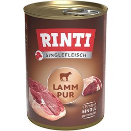 Rinti Hundefutter 'Singlefleisch' Lamm Pur 400 g