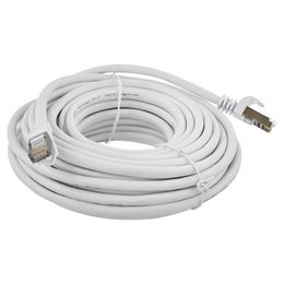 Schwaiger S/FTP-Netzwerkkabel CAT 6 wei&szlig; 10 m