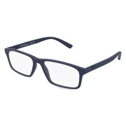 Emporio Armani EA3213 Brille Herren | Fassung: Vollrand, Quadratisch, Blau Matt