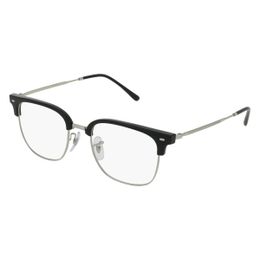 Ray-Ban RX7216 Brille Unisex | Fassung: Vollrand, Quadratisch, Schwarz Silber