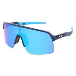 Oakley OO9463 SUTRO LITE | Herren-Sonnenbrille | Fassung: Halbrand, Monoscheibe, Kunststoff, Blau Matt | Glasfarbe: Blau Verlaufend