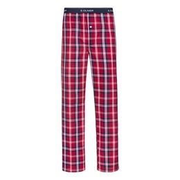 s.Oliver Pajama Pants male size S marine blue / Red / White