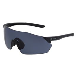 Smith REVERB | Unisex-Sonnenbrille | Fassung: Vollrand, Monoscheibe, Kunststoff, Schwarz Matt | Glasfarbe: Grau