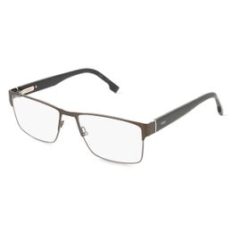 HUGO BOSS Boss 1764 Brille Herren | Fassung: Vollrand, Eckig, Ruthenium Matt