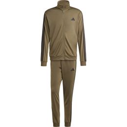Adidas 3 Streifen Trainingsanzug Herren - Gr&ouml;&szlig;e S - gr&uuml;n