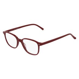 Fielmann LN 041 CL Brille Teenager | Fassung: Vollrand, Quadratisch, Rot Gl&auml;nzend