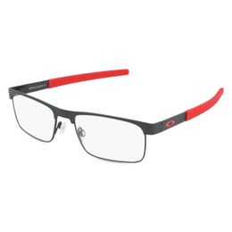 Oakley OX5153 Brille Herren | Fassung: Vollrand, Quadratisch, Grau Rot
