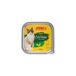 JosiCat Katzenfutter Pate mit Huhn 100 g