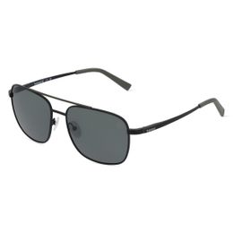Timberland TB9303 | Unisex-Sonnenbrille | Fassung: Vollrand, Quadratisch, Metall, Gun Matt | Glasfarbe: Gr&uuml;n