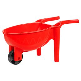 Kinderschubkarre Kunststoff rot