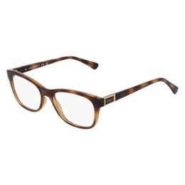 Vogue VO5424B Brille Damen | Fassung: Vollrand, Quadratisch, Havanna Dunkel