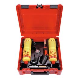 Rothenberger SUPER FIRE 4 HOT BOX, 7/16"-EU, Sprachversion A, neues MAPP Gas (1000002364)