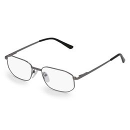 Fielmann BD 148 FLEX TR Brille Herren | Fassung: Vollrand, Quadratisch, Gun