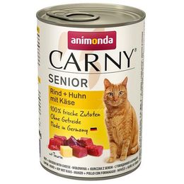 animonda Katzenfutter 'Carny' Senior Rind & Huhn 400 g