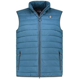 Herren Gro&szlig;e Gr&ouml;&szlig;en | Blue Wave Steppweste "Max", wasser- und windabweisend Farbe blau Gr&ouml;&szlig;e: 3XL