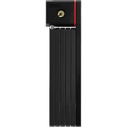 Abus Faltschloss 'uGrip Bordo 5700K' schwarz 0,5 x 80 cm, mit Halterung SH