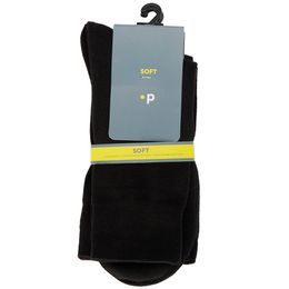 Herren Gro&szlig;e Gr&ouml;&szlig;en | Pfundskerl 3er-Pack Socken, extrabreiter Bund Farbe schwarz Gr&ouml;&szlig;e: EU47-50
