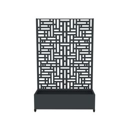 WESTMANN Rankkasten 'Dekora 3' anthrazit 120 x 32 x 42,5 cm