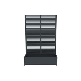 WESTMANN Rankkasten 'Dekora 2' anthrazit 120 x 32 x 42,5 cm