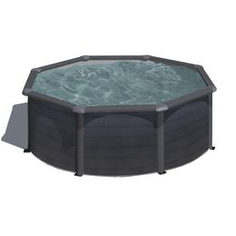 GRE Stahlwandpool-Set 'Kea' &Oslash; 350 x 120 cm mit Sicherheitsleiter und Sandfilteranlage