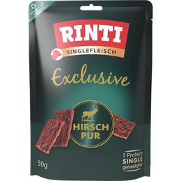 Rinti Hundefutter 'Singlefleisch' Hirsch Pur 50 g