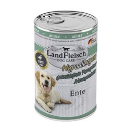 LANDFLEISCH Hundefutter Hypoallergen Ente 400 g