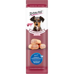 Dokas Hundefutter H&uuml;hnerrolle Rind 10 g