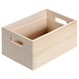 Kesper Holzkiste naturfarben 13,5 x 29 x 19 cm