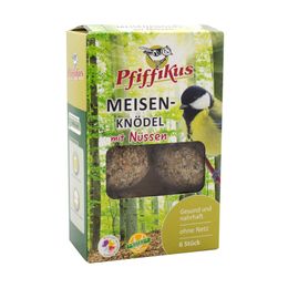 Pfiffikus Meisenkn&ouml;del mit N&uuml;ssen 6 St&uuml;ck