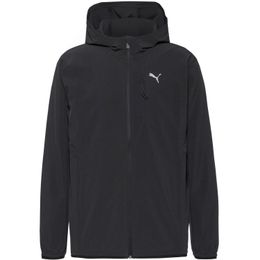 Puma Flex Kapuzenjacke Herren - Gr&ouml;&szlig;e S - schwarz