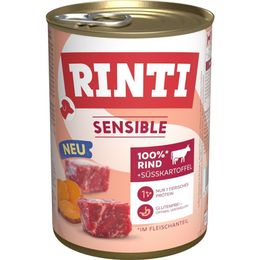 Rinti Hundefutter 'Sensible' Rind S&uuml;&szlig;kartoffel 400 g
