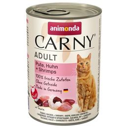animonda Katzenfutter 'Carny' Adult Pute, Huhn, Shrimp 400 g