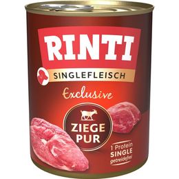 Rinti Hundefutter 'Singlefleisch' Ziege Pur 800 g