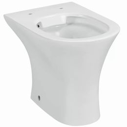 sanicomfort Stand-WC sp&uuml;lrandlos 'Rekia' wei&szlig;