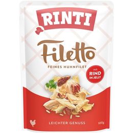 Rinti Hundefutter 'Filetto' Huhn Rind 100 g