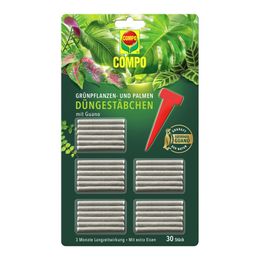 Compo Gr&uuml;npflanzen- und Palmen-D&uuml;ngest&auml;bchen mit Guano 30 St&uuml;ck