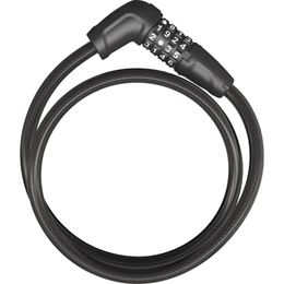Abus Kabelschloss 'Numerino 5410C' schwarz &Oslash; 1 x 85 cm